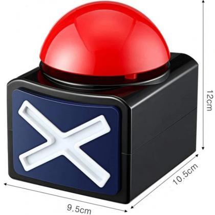 Novelty Big Red Button With Sound Effects Desk Toy on Luulla