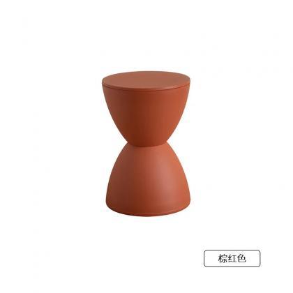 Modern Hourglass Shape Stools In Assorted Colors on Luulla