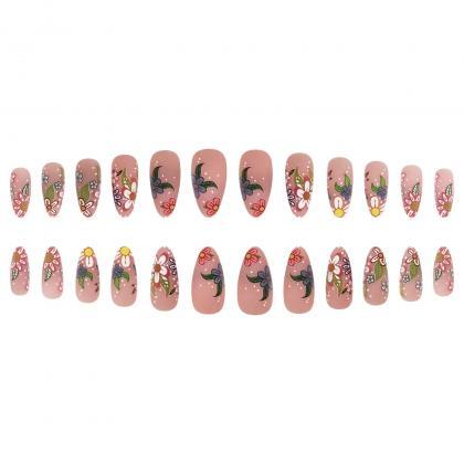 Floral Nail Art Hand-painted Long Lasting Design on Luulla