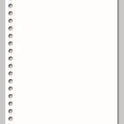 Refillable Notebook With Lined And Grid Pages on Luulla
