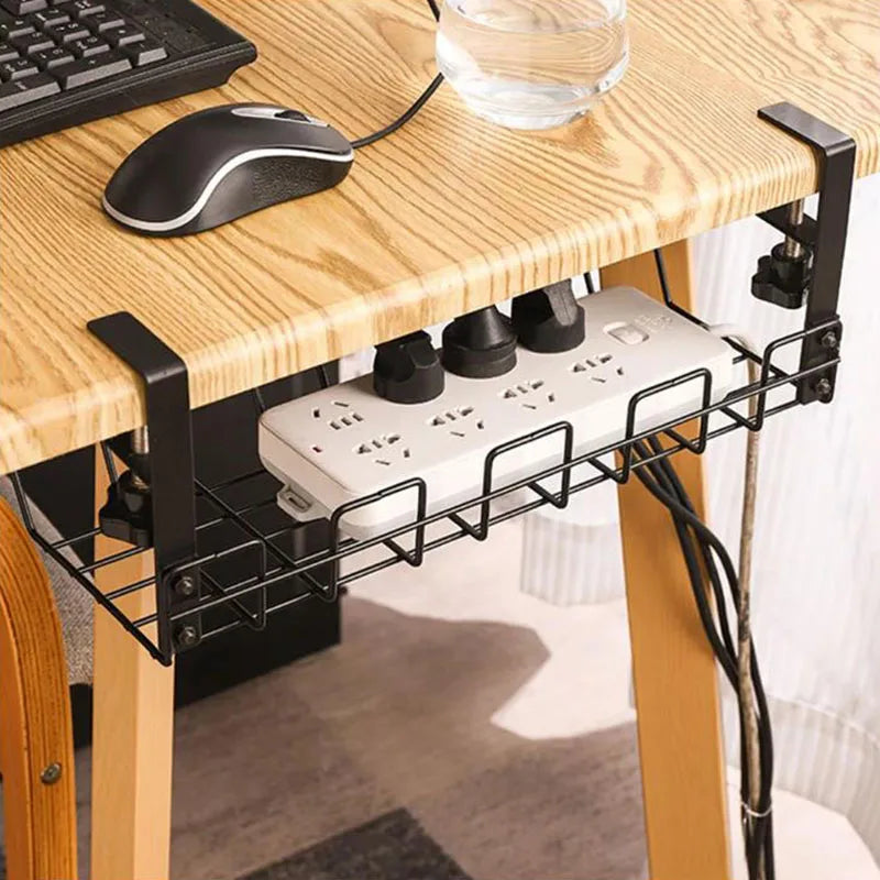 Under Desk Mounted Cable Management Power Strip Holder on Luulla