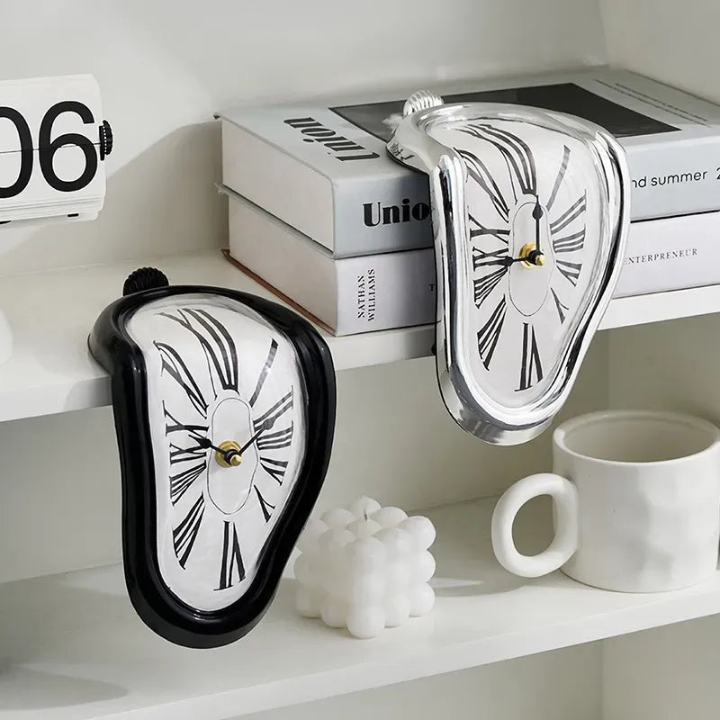 melted wall clock