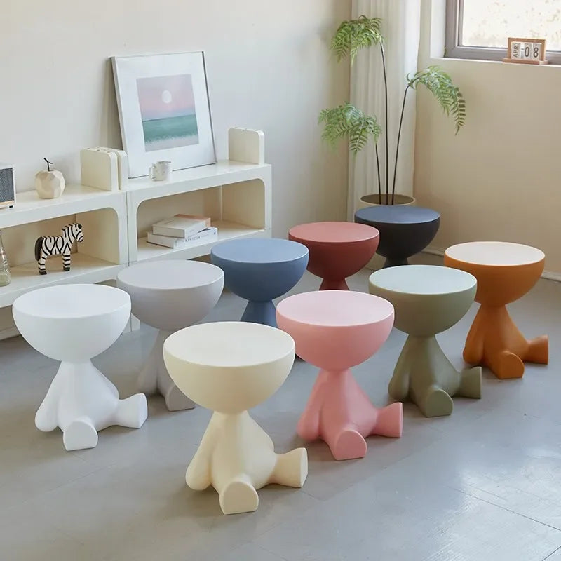 Modern Colorful Cartoon Character Shaped Stools on Luulla