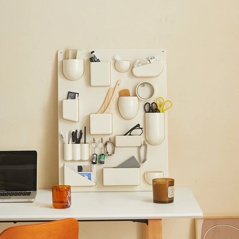 Modular Wall-mounted Organizer Storage System With Accessories on Luulla