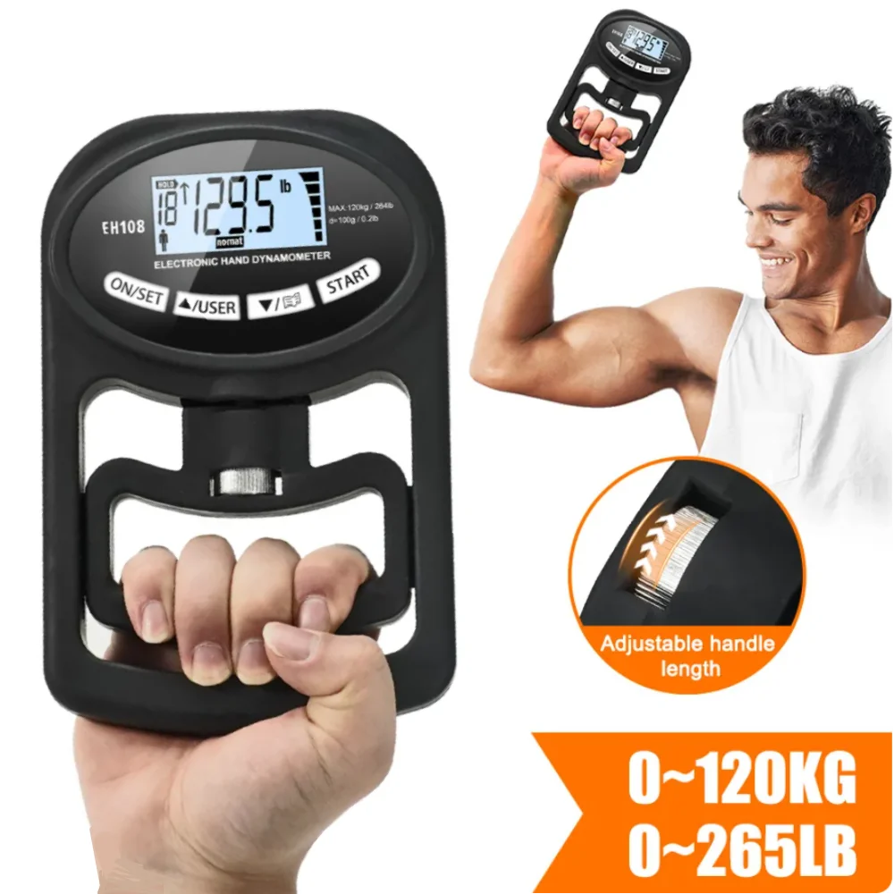 Electronic Hand Dynamometer Grip Strength Measurement Tool on Luulla