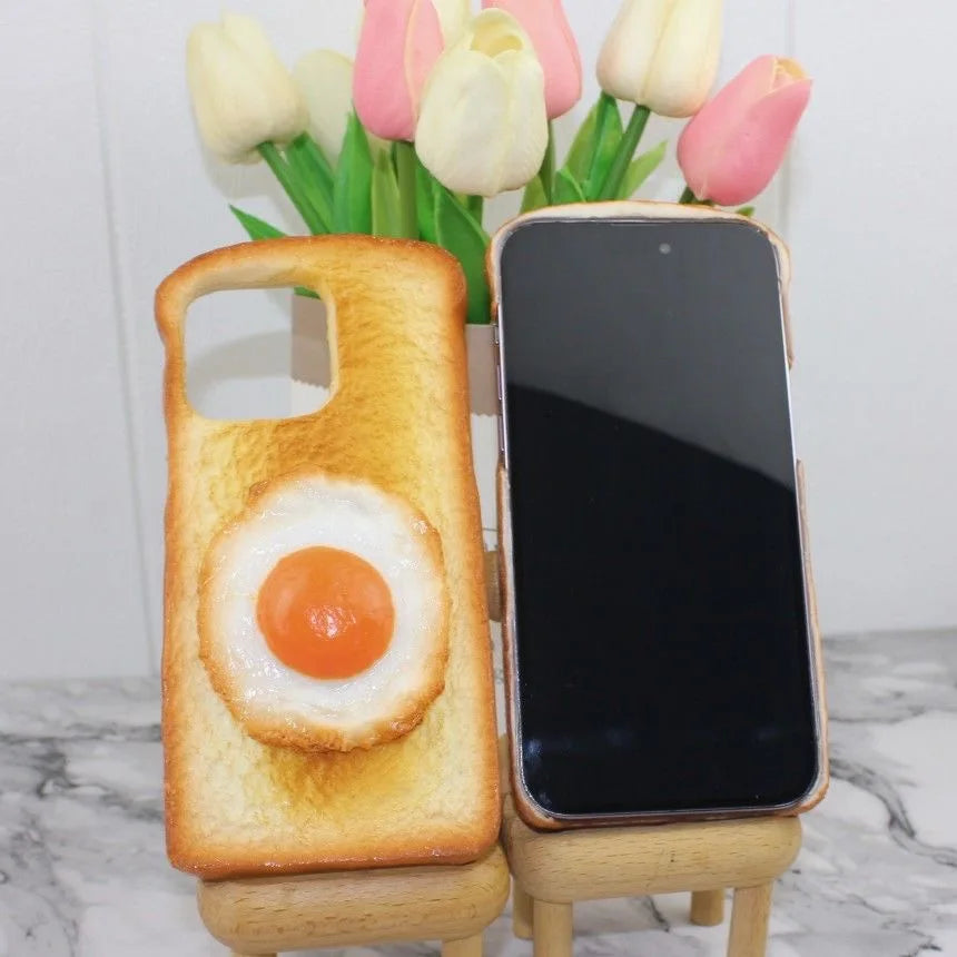 Fun Breakfast Toast Design Phone Cases on Luulla