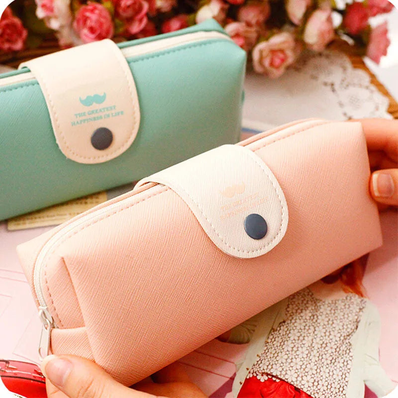 snap compartment pencil case