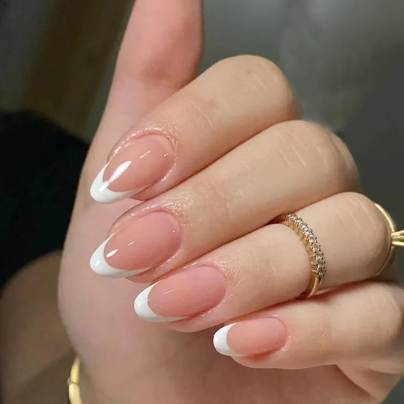 white acrylic tip
