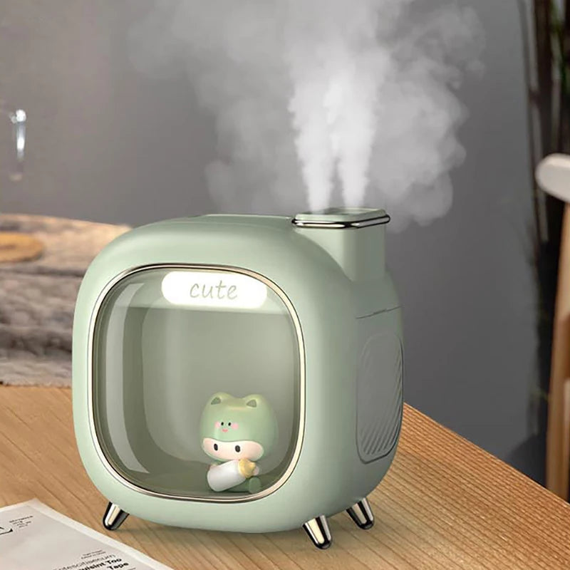 Cute Cartoon Character Mini Ultrasonic Humidifier For Kids on Luulla