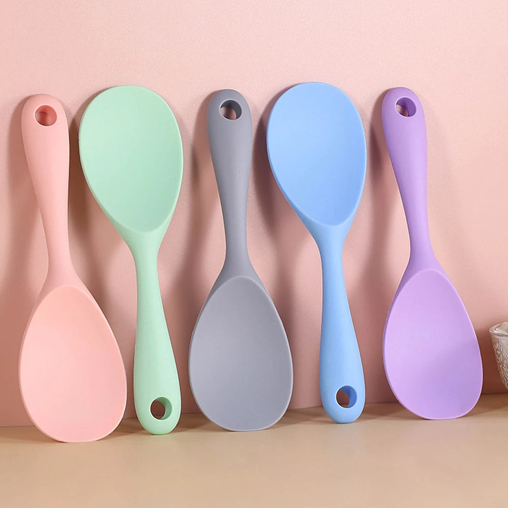 Silicone Cooking Spatulas In Pastel Colors, Set Of 4 on Luulla