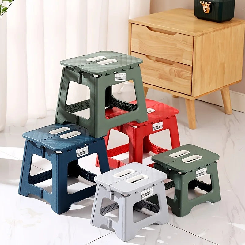 Multi-color Durable Folding Plastic Step Stools Set on Luulla