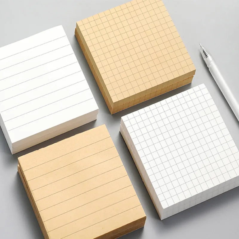 Assorted Sticky Notes Bundle, Lined And Grid Patterns on Luulla