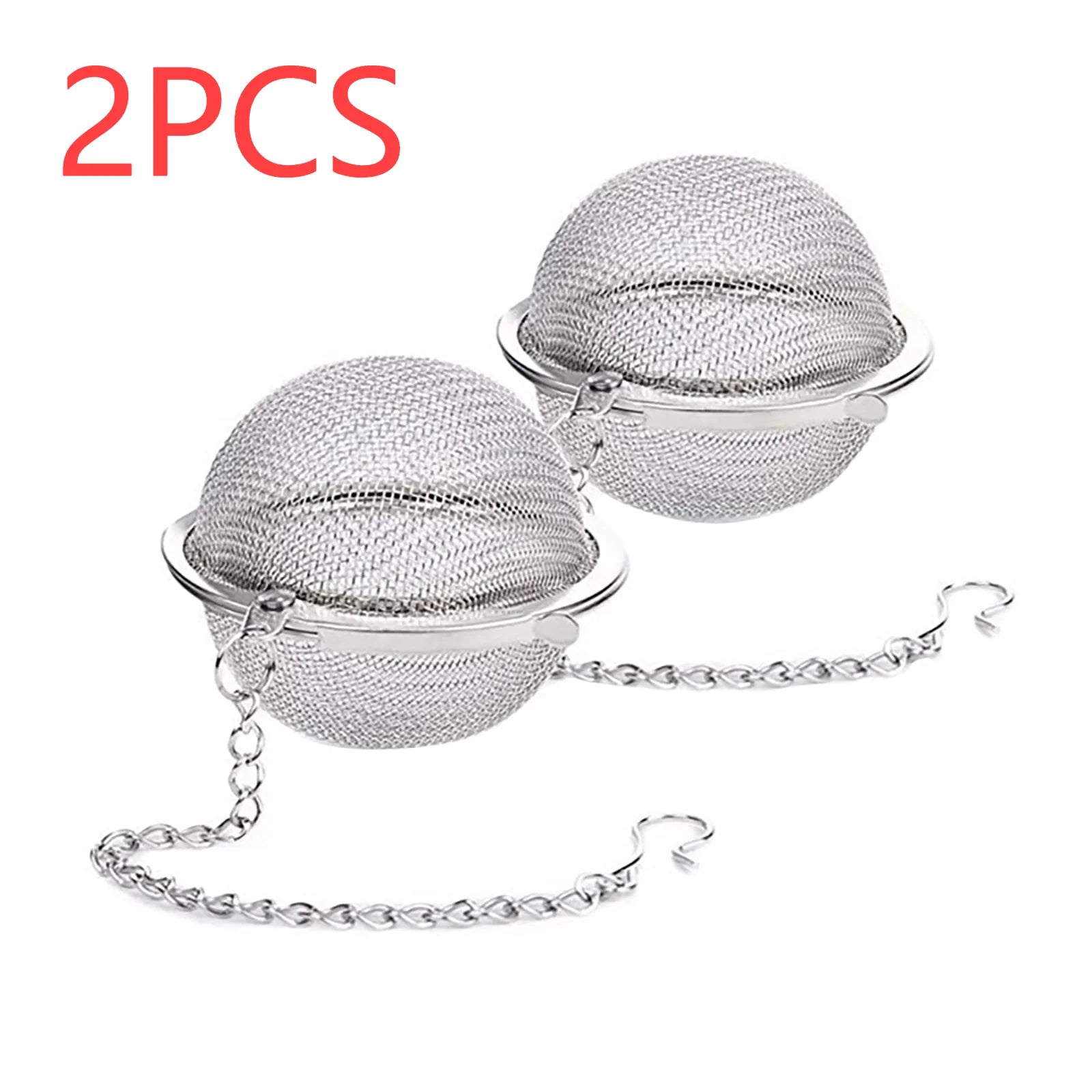 Stainless Steel Mesh Tea Infuser Balls, 2-piece Set on Luulla