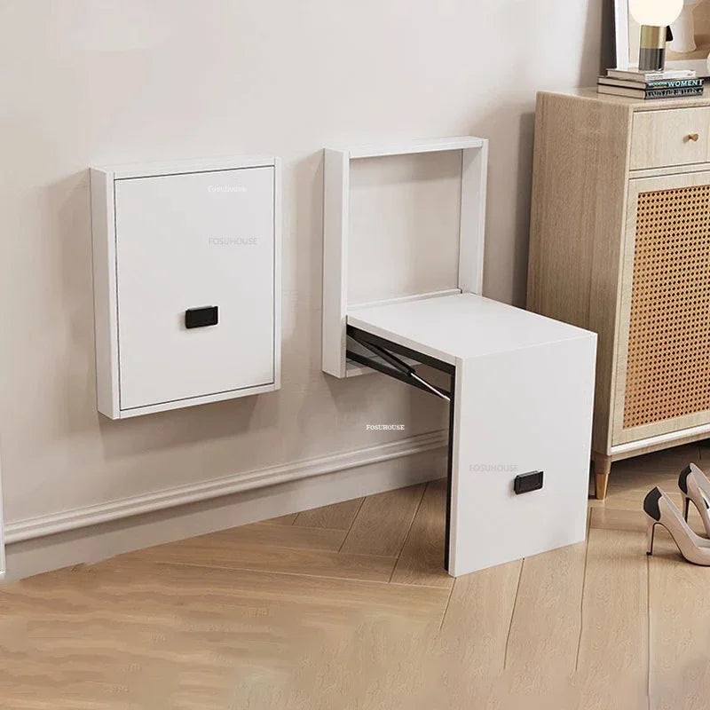 Modern Wall-mounted Folding Desk Workstation Study Table on Luulla
