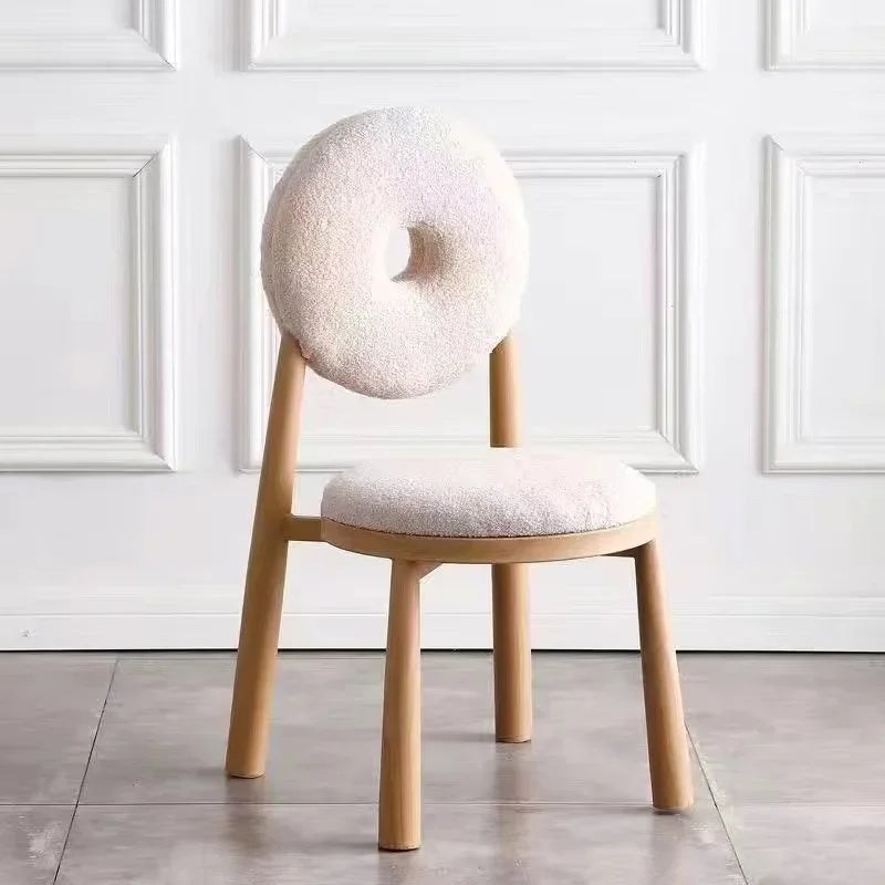 Cozy Sherpa Donut Chair Backrest And Seat Cushion Set on Luulla