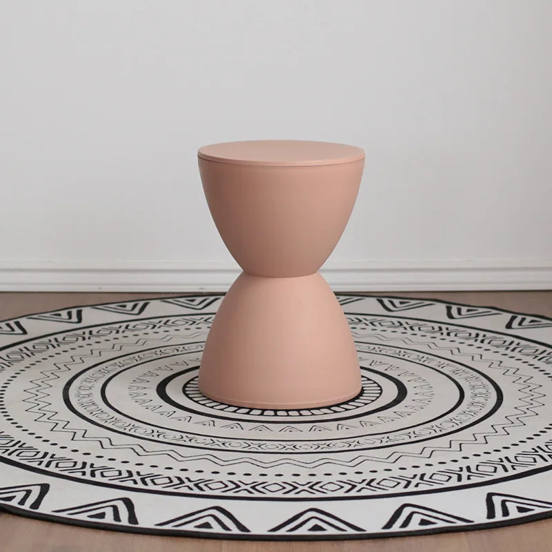 Modern Hourglass Shape Stools In Assorted Colors on Luulla