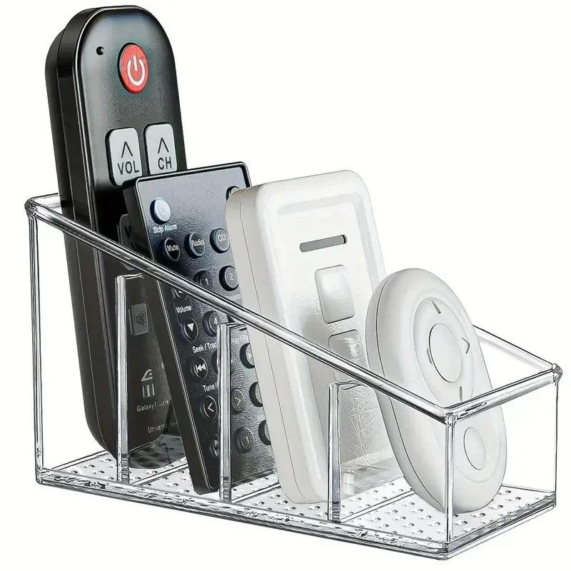 Clear Acrylic Remote Control Holder Organizer Stand on Luulla