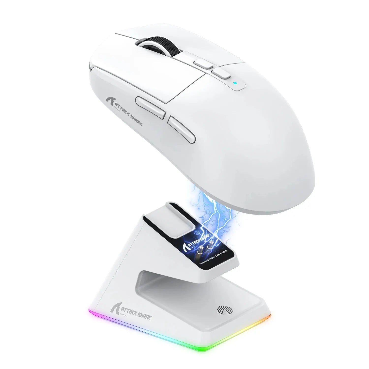 Wireless Ergonomic Gaming Mouse With Charging Dock on Luulla