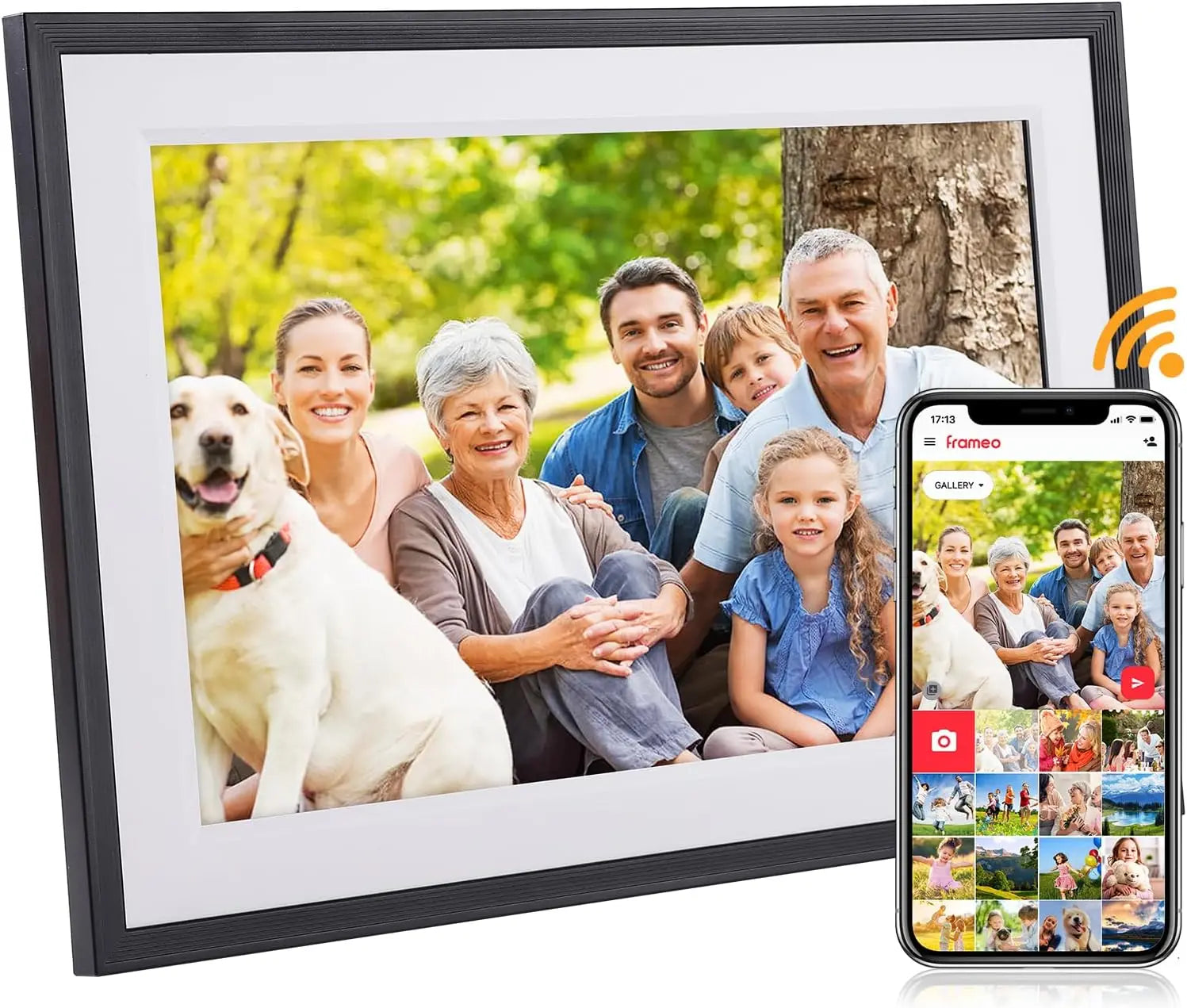 Digital Wifi Photo Frame, Share Moments Instantly on Luulla