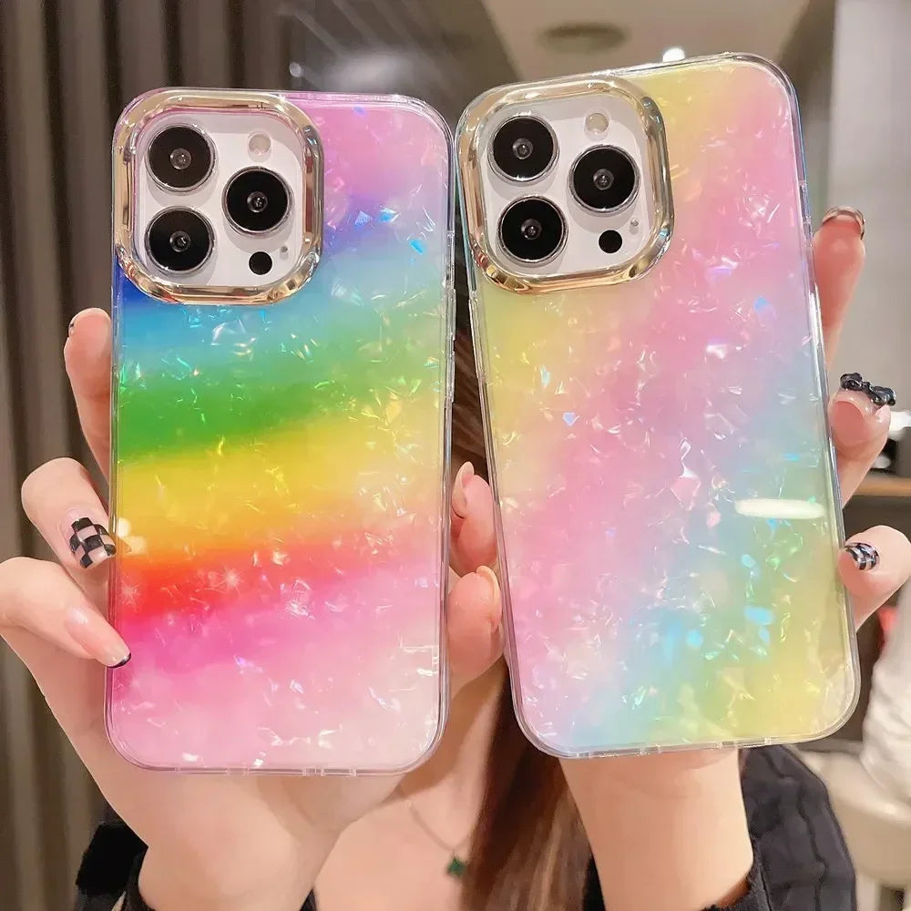 Colorful Gradient Shiny Phone Case Cover on Luulla