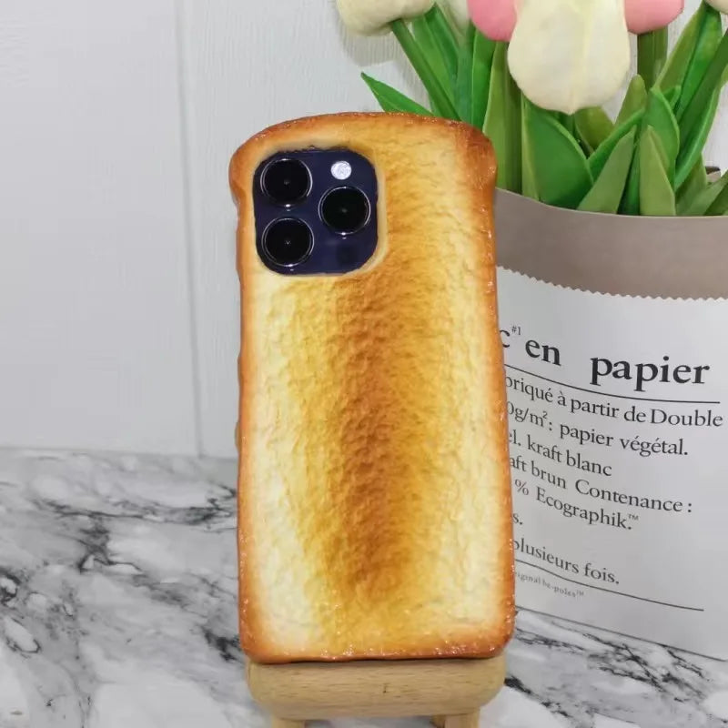 Fun Breakfast Toast Design Phone Cases on Luulla
