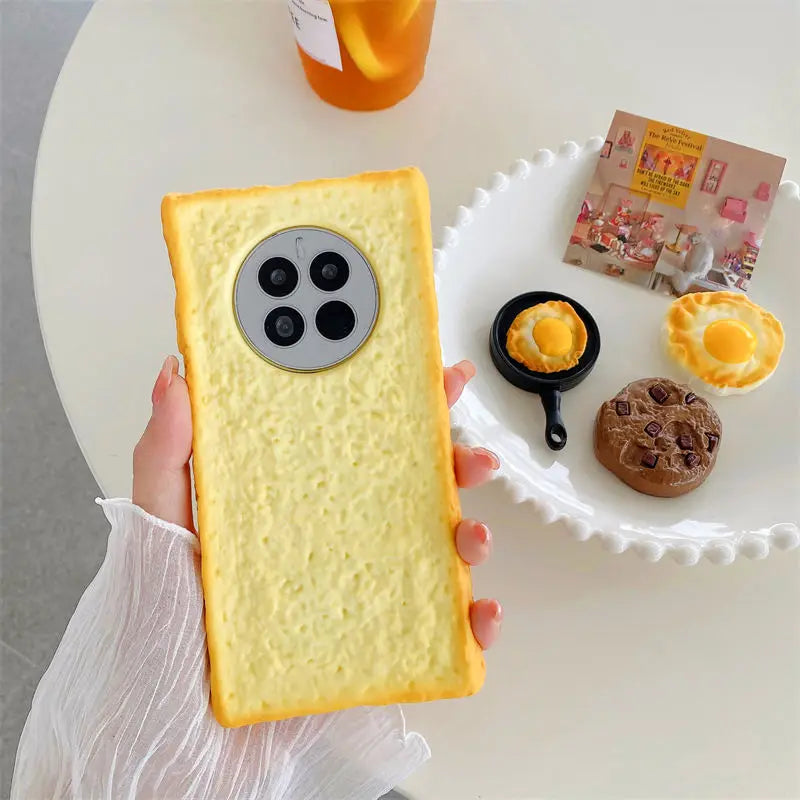 Cute Bread Slice Phone Case Cover on Luulla