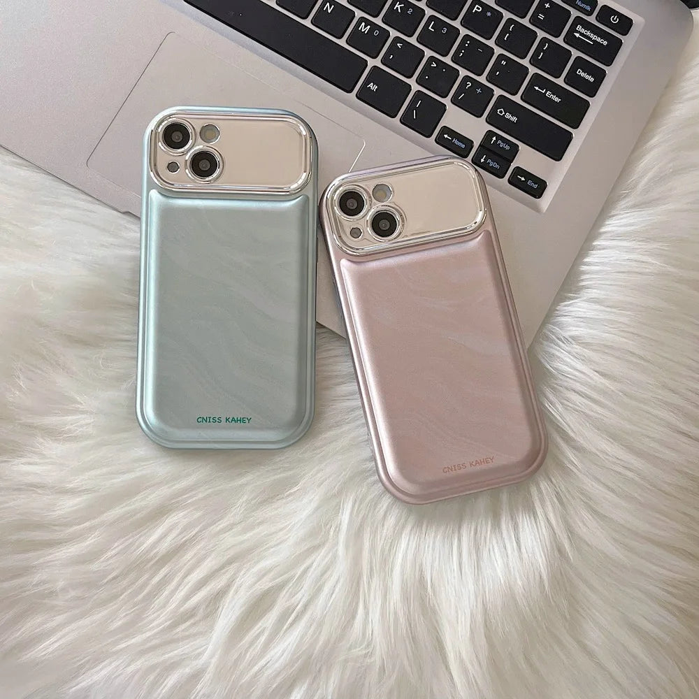 Sleek Metallic Iphone Cases - Dual Colors on Luulla