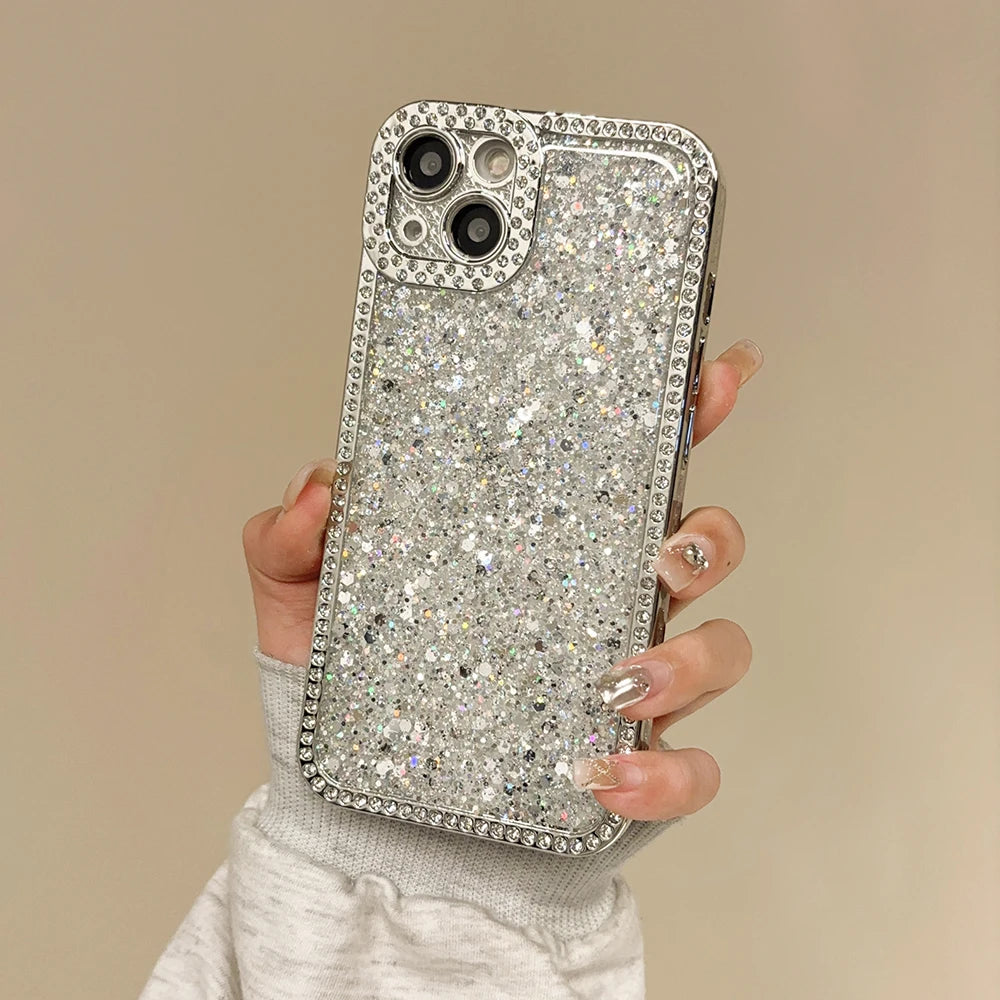Sparkling Rhinestone Glitter Iphone 13 Pro Case on Luulla