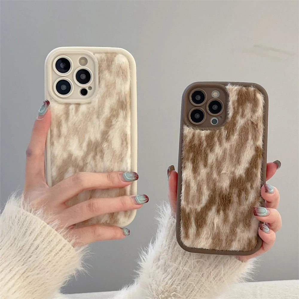Plush Faux Fur Iphone Case Soft Cover on Luulla