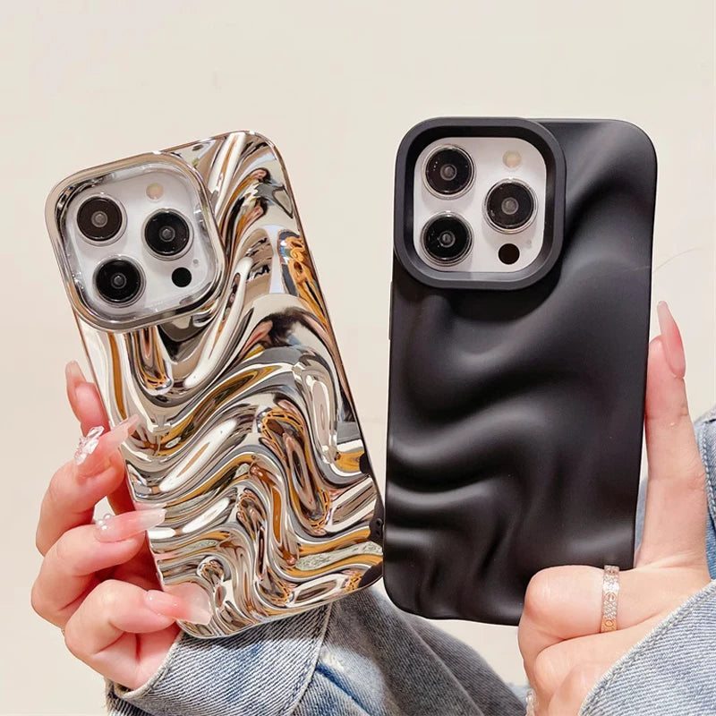Wavy Design Protective Cases For Smartphones on Luulla