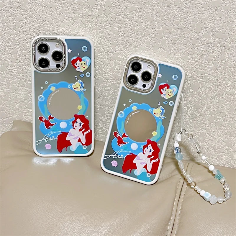 Ariel Themed Iphone Case With Wrist Strap on Luulla