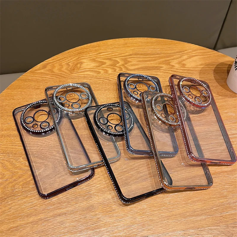 Transparent Shockproof Case For Smartphones - Various Colors on Luulla