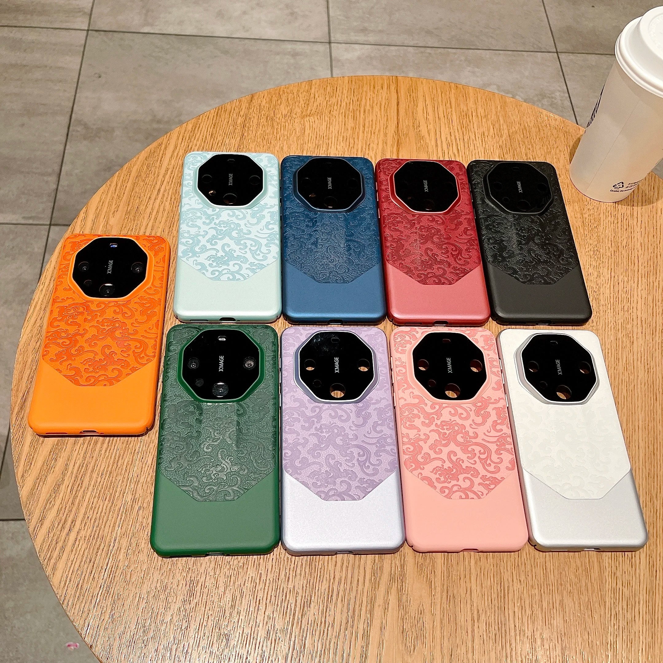 Stylish Embossed Pattern Smartphone Protective Case Collection on Luulla