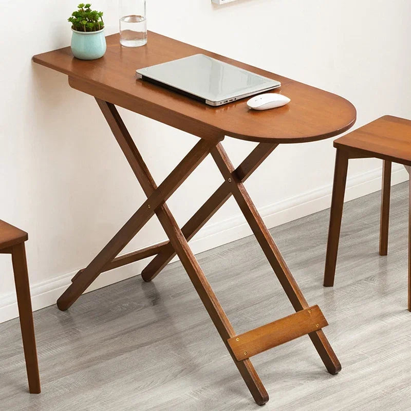 Compact Folding Wooden Table For Versatile on Luulla