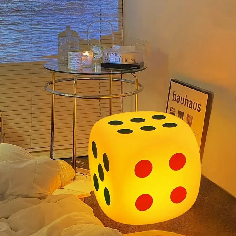 Illuminated Giant Dice Led Light For Rooms on Luulla