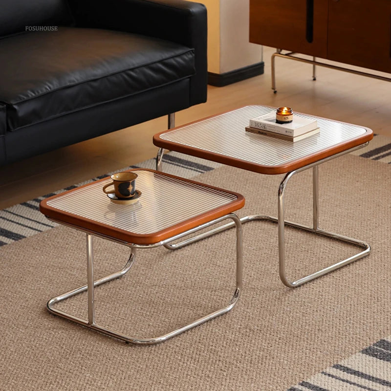 Modern Nesting Tables With Steel Frame Design on Luulla
