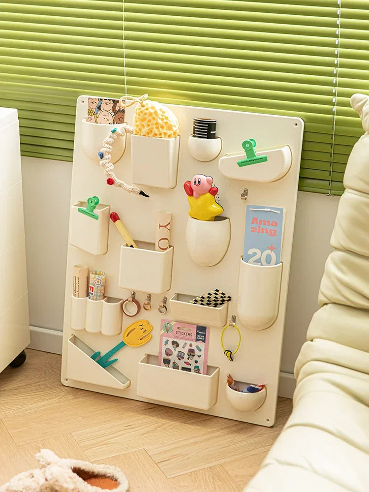 Multi-pocket Wall Organizer With Various Sized Compartments on Luulla