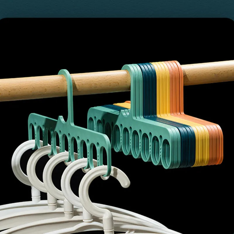 Space-saving Multi-layer Clothes Hangers, Assorted Colors on Luulla