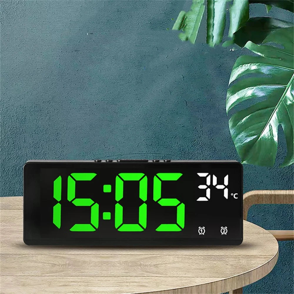 Digital Large Display Clock With Temperature Control on Luulla