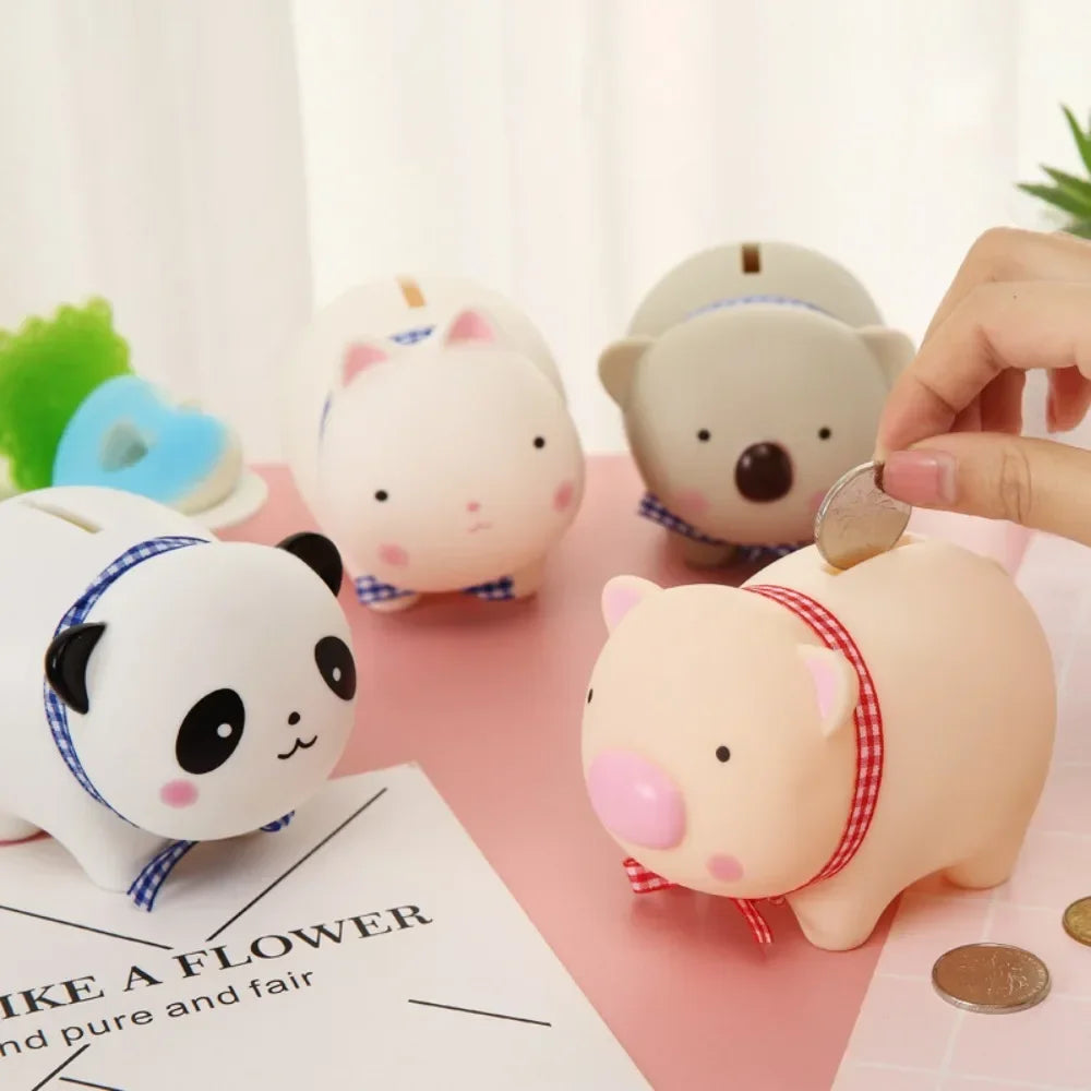 Cute Animal Ceramic Coin Banks Set Of Four on Luulla