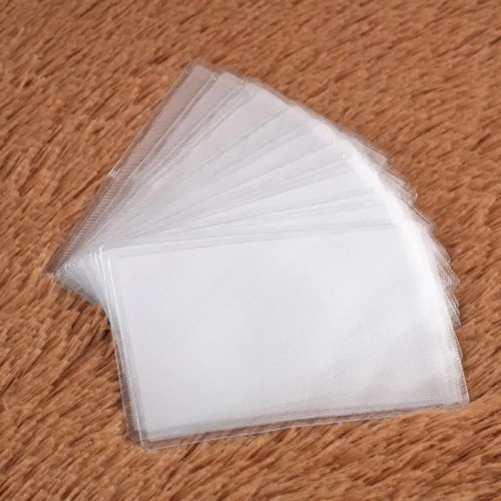 Durable Clear Plastic Id Card Holders Pack on Luulla