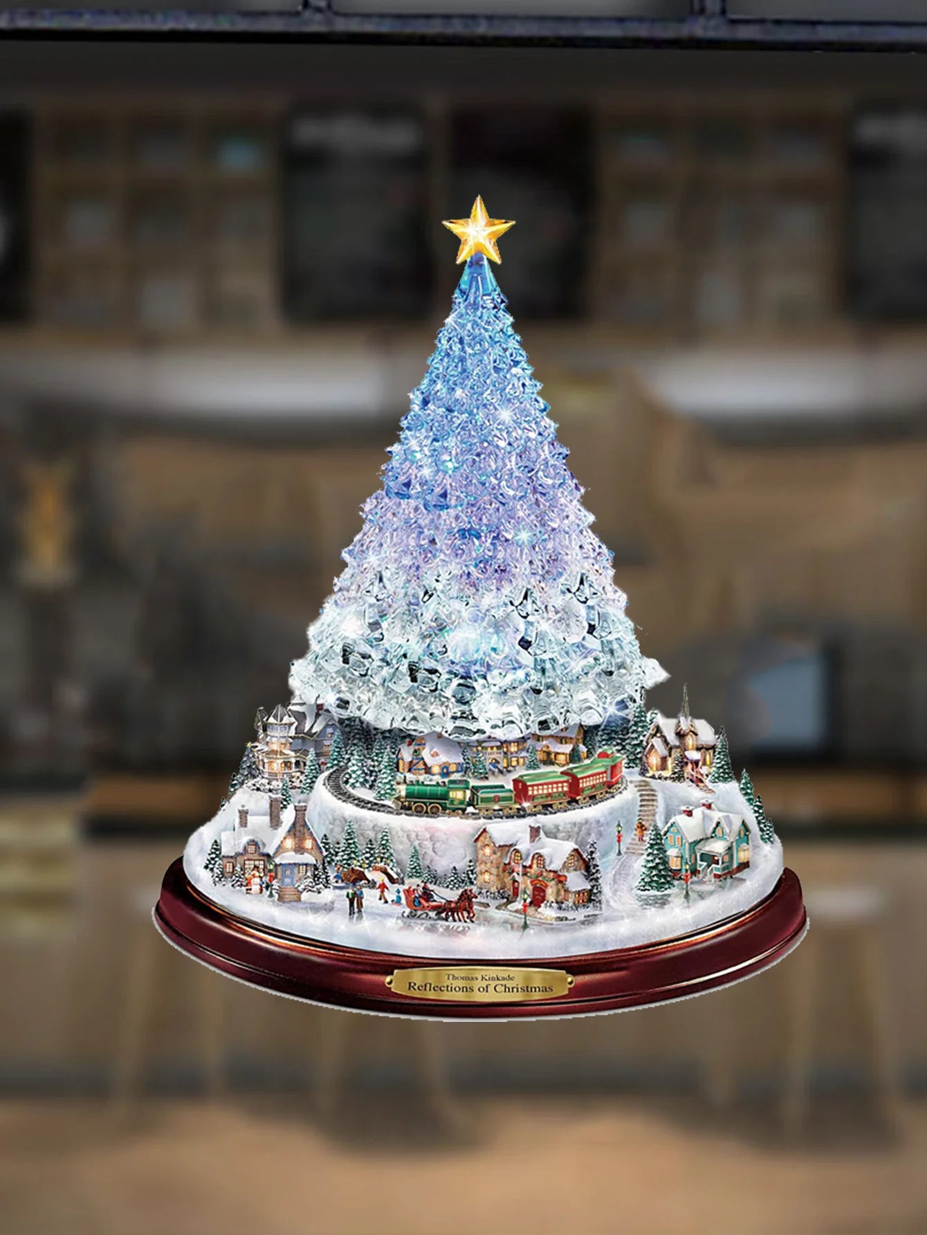 Musical Rotating Christmas Tree With Led Lights on Luulla