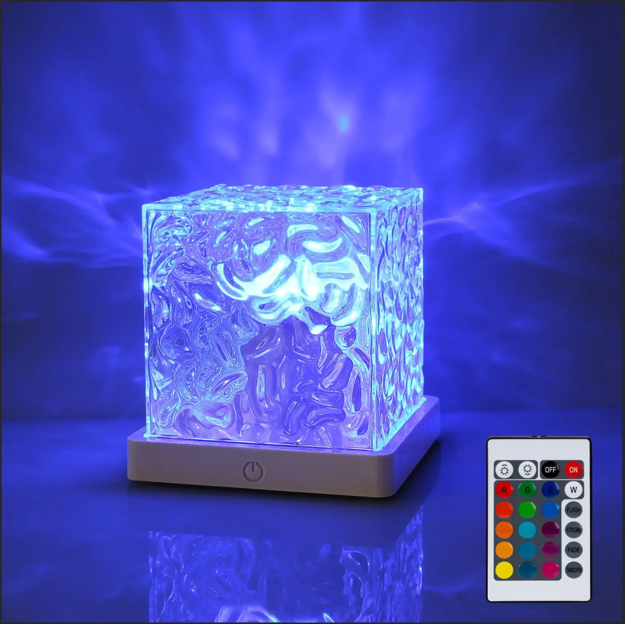 Color-changing Led Cube Night Light With on Luulla