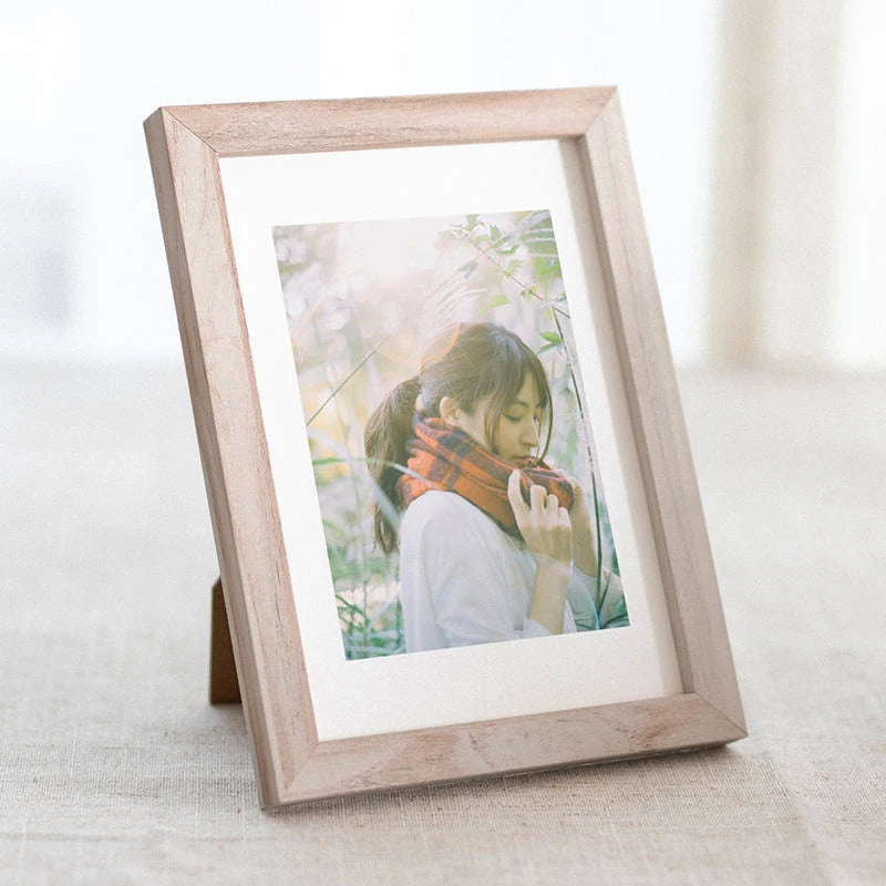 Rustic Wooden Frame With Glass, Tabletop Display on Luulla