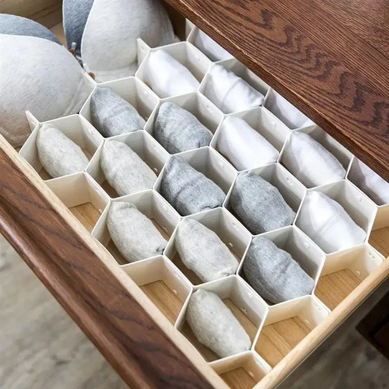 Expandable Honeycomb Drawer Organizer For Efficient on Luulla