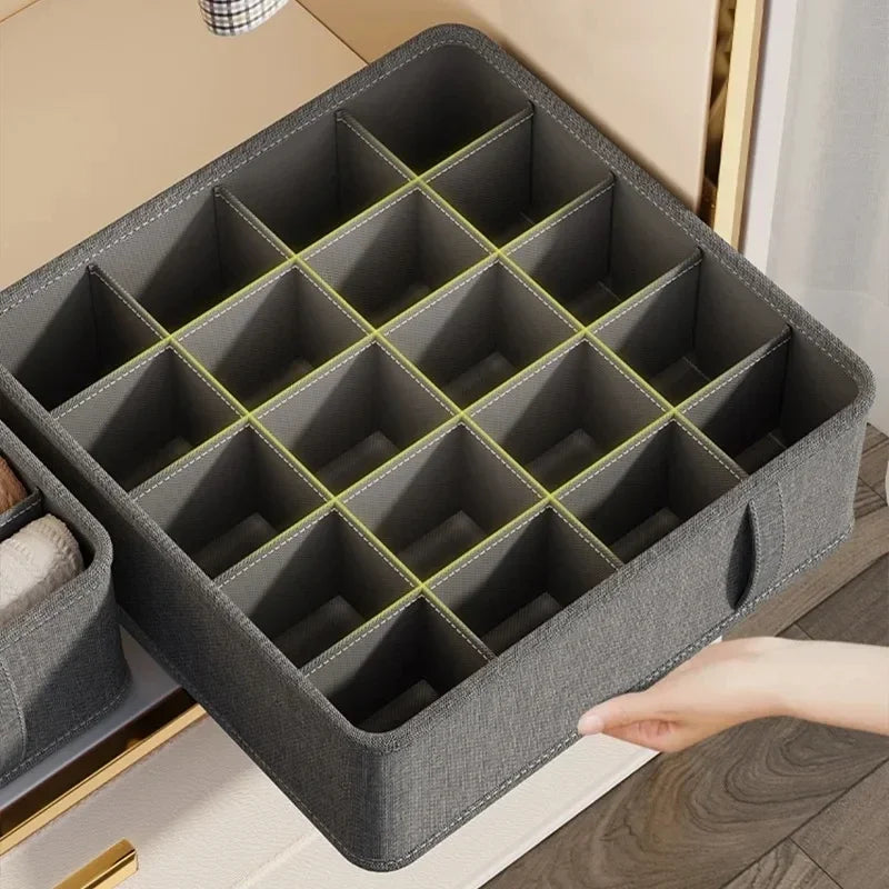 Multi-compartment Storage Box With Durable Fabric on Luulla