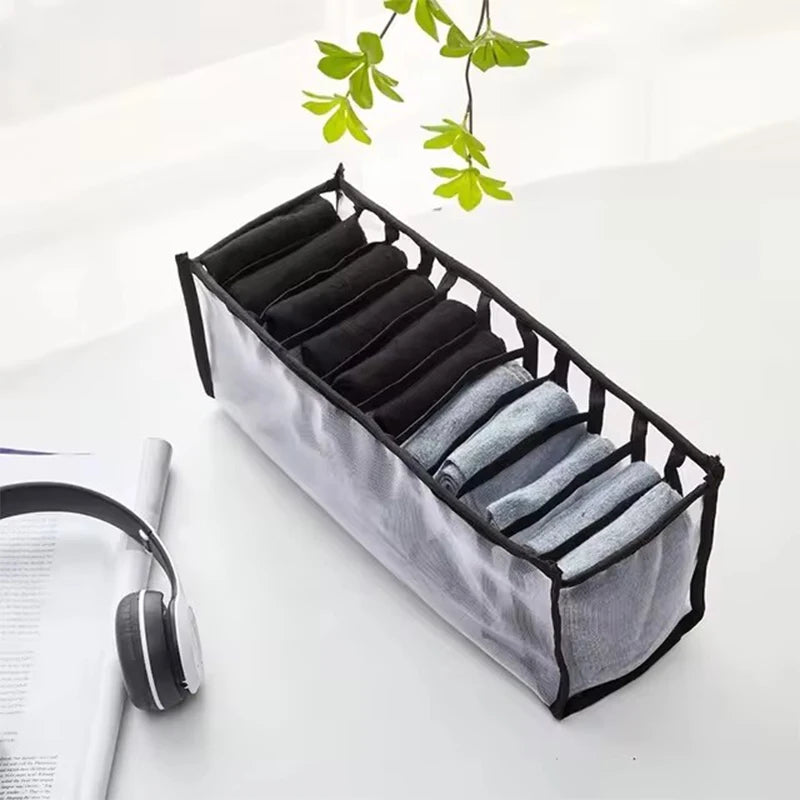Foldable Mesh Drawer Organizer For Clothing on Luulla