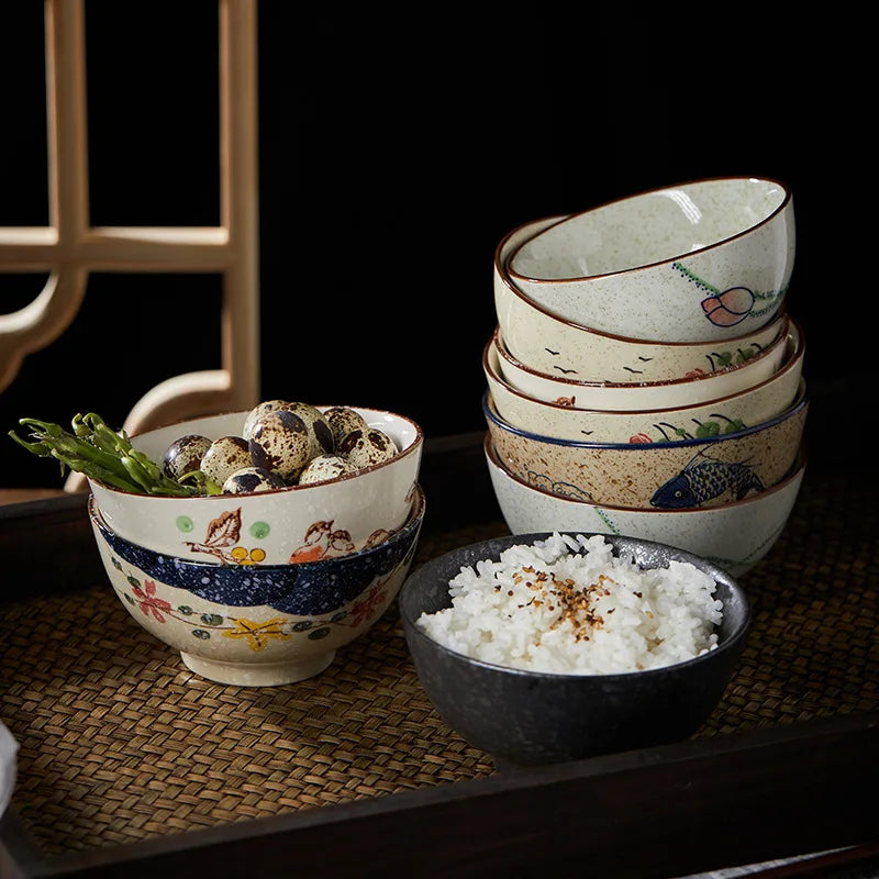 Handcrafted Ceramic Bowls With Unique Artistic Designs on Luulla