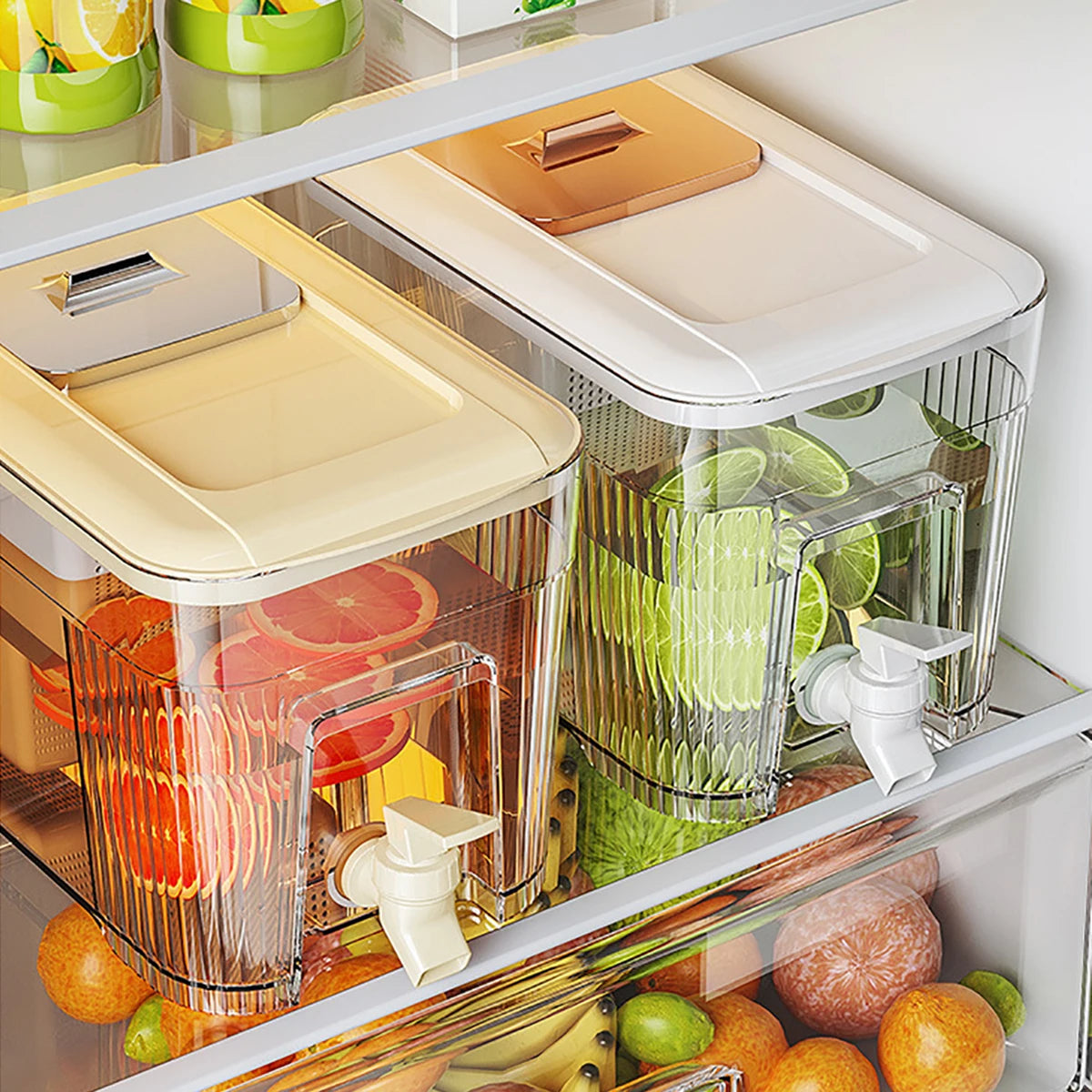 Dual Compartment Beverage Dispenser With Easy Spout on Luulla