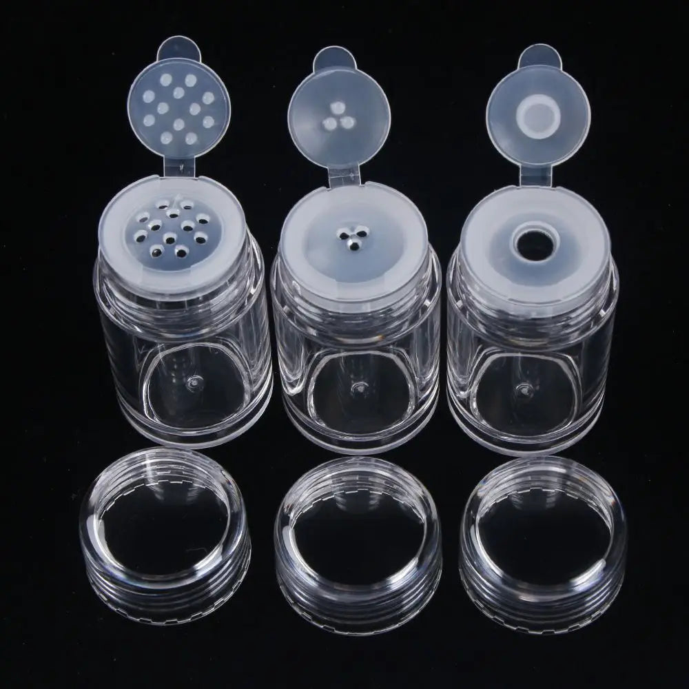 Clear Plastic Spice Jars With Multi-hole Lids on Luulla